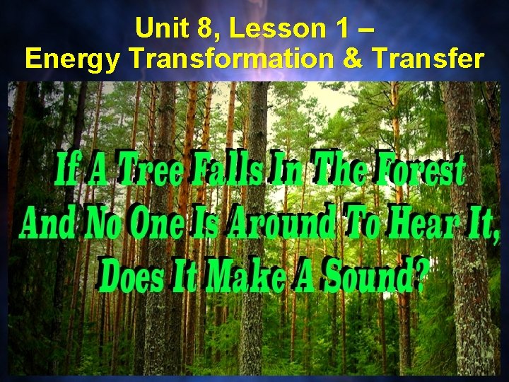 Learning Objectives I can explain some of the