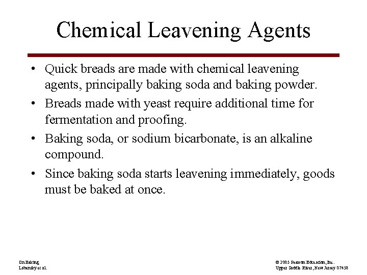 Chapter 6 Quick Breads On Baking Labensky et