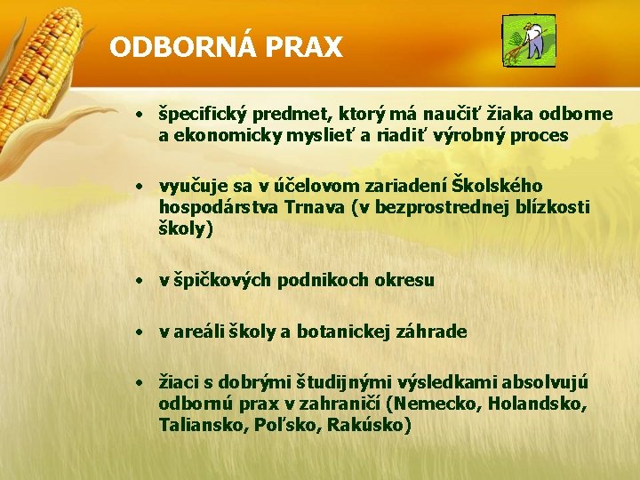 Stredn odborn kola ponohospodrstva a sluieb na vidieku