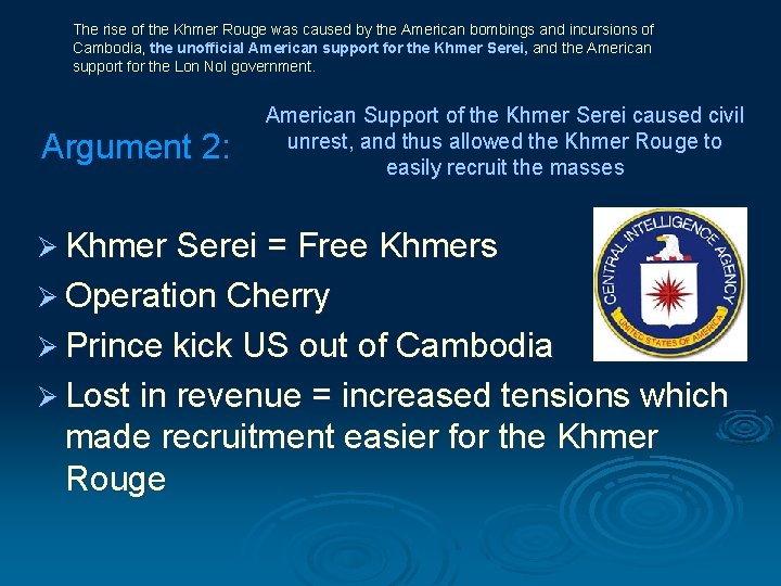 The Khmer Rouge By Rebecca Chee What is