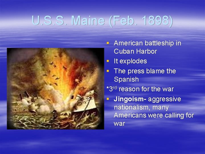 Spanish American War Cuban Revolution 1895 Spanish owned