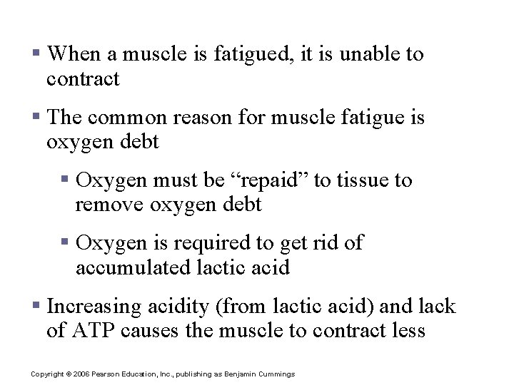 6 The Muscular System PART B Power Point
