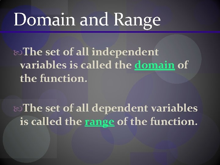 LINEAR EQUATIONS Honors Algebra II with Trigonometry Mrs