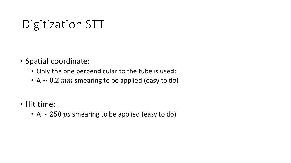 Status of the software for Geant 4 based
