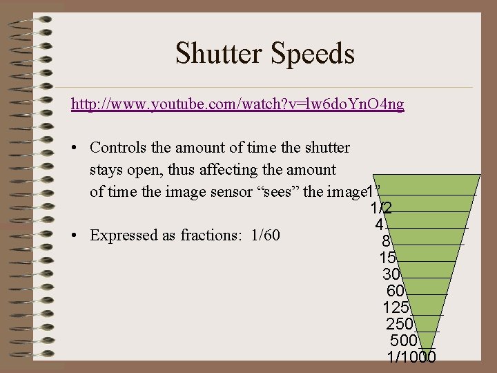 Intro to Photography Getting the basics The meaning