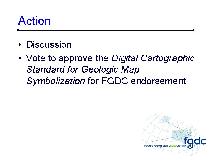 Digital Cartographic Standard for Geologic Map Symbolization Presented