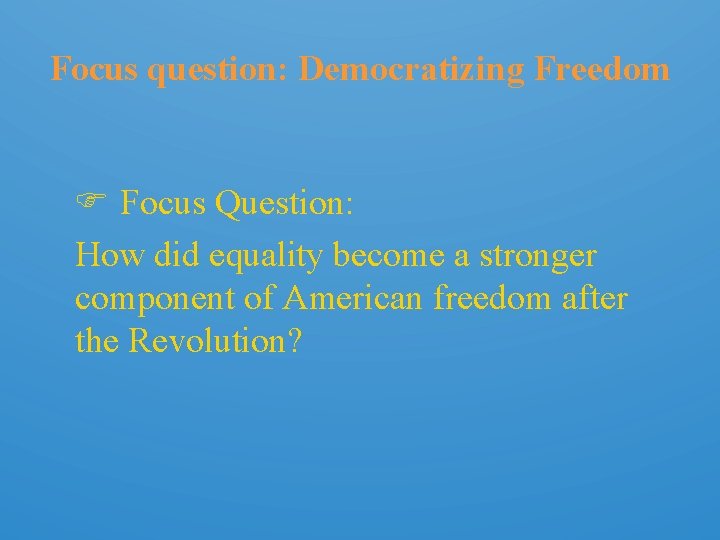Lecture Slides Give Me Liberty AN AMERICAN HISTORY