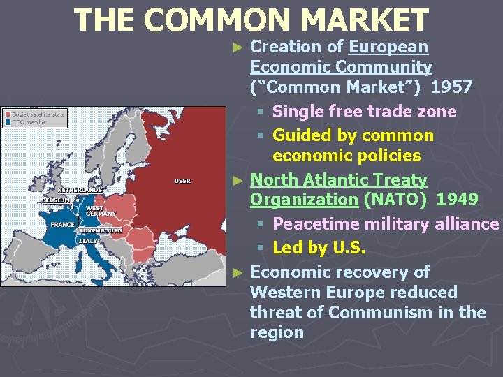 POSTWAR EUROPE What is Europe now A rubble