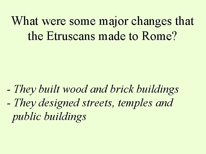 Lesson 8 1 Romes Beginnings The Origins of