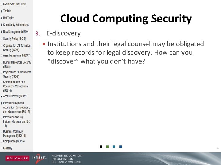Practical Application Of The Information Security Guide Mobile