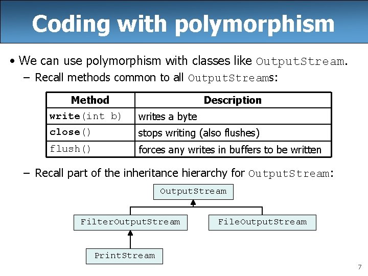 Cse 143 Lecture 23 Polymorphism The Object Class 2062