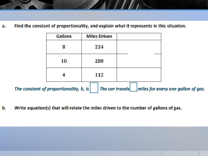 Make a table and equation from the graph