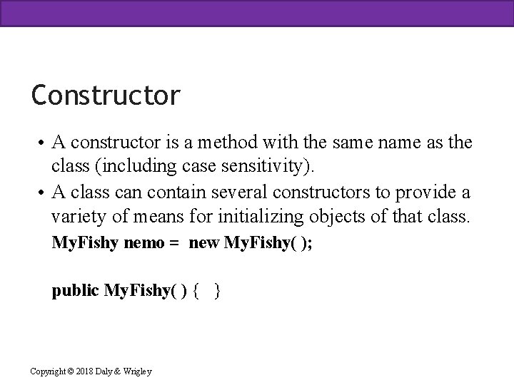 Chapter 9 Classes Objects 2 Objectives Explain encapsulation