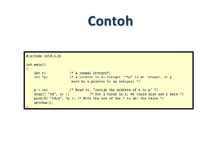 Algoritma Struktur Data er Evangs Mailoa Pointer variabel