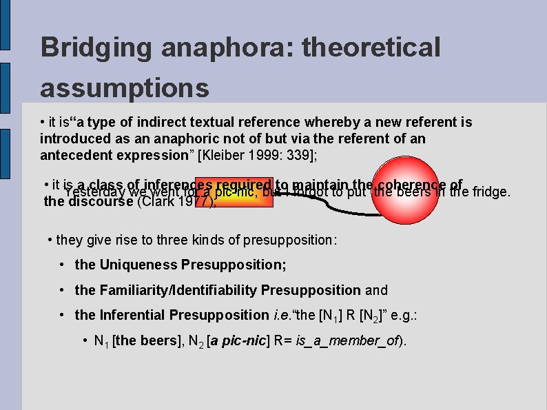 Using a Generative Lexicon Resource to Compute Bridging