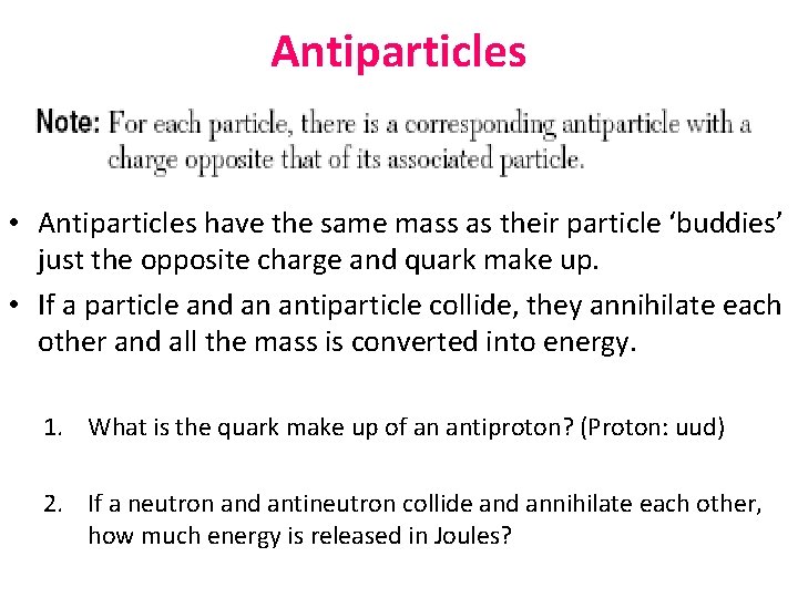 Do Now 1 A constant unbalanced force of