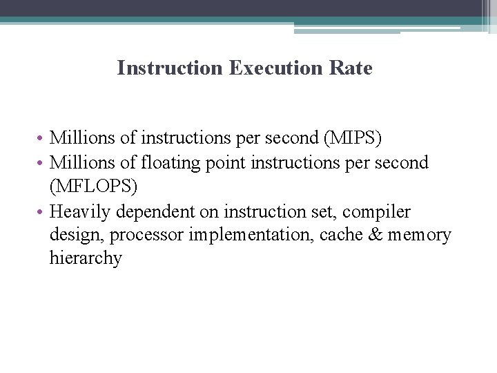 CPU Performance Assessment AsBahiya AbuSamra 4 3 2014Moores