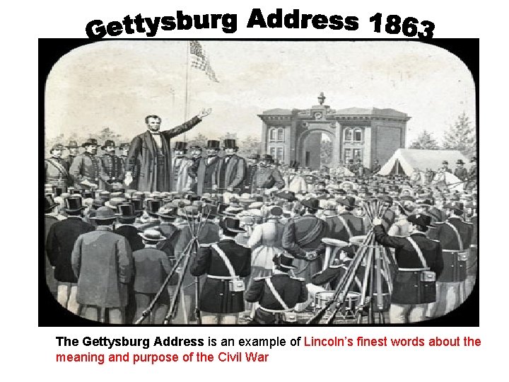 President Abraham Lincolns ideas of liberty equality union