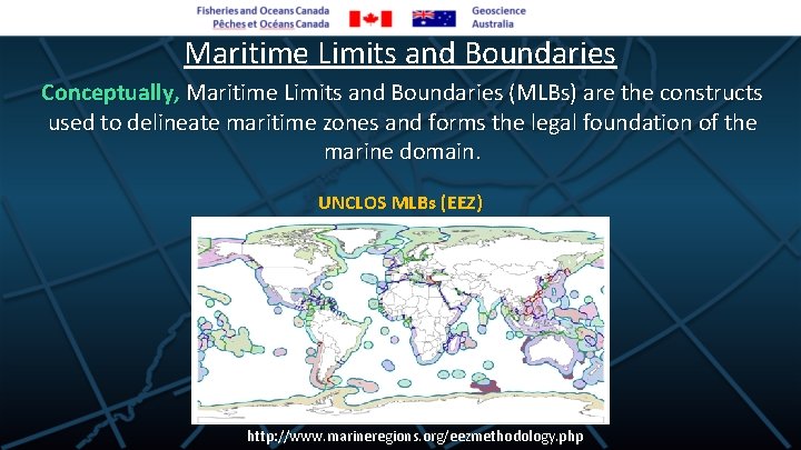 IHO S121 Standards on Maritime Limits and Boundaries