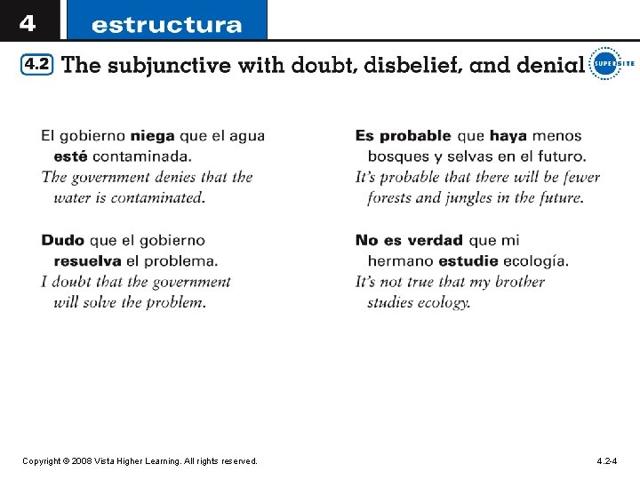 Just as the subjunctive is required with expressions