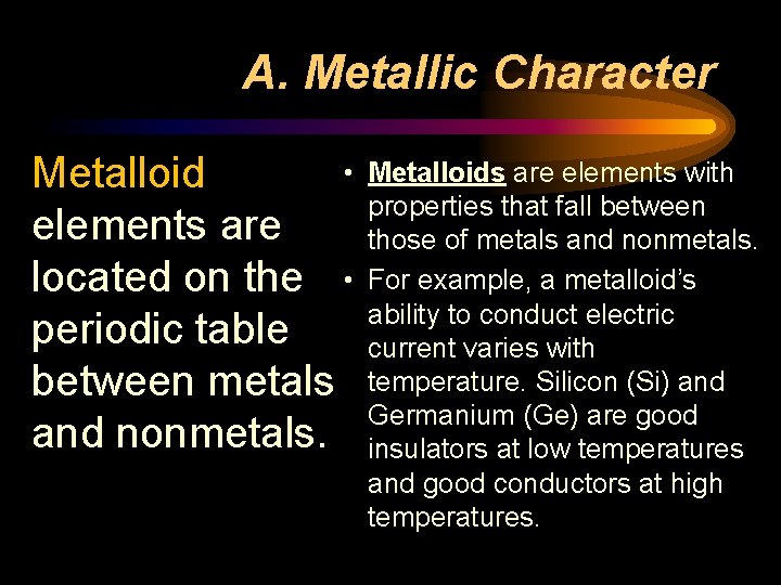 Ch 5 The Periodic Table I History of