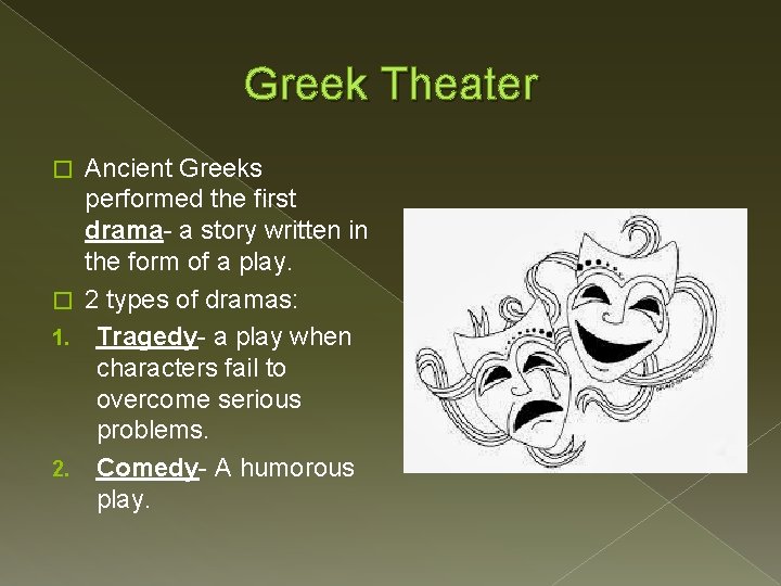 Greek Culture Chapter 8 Section 1 Greek Beliefs