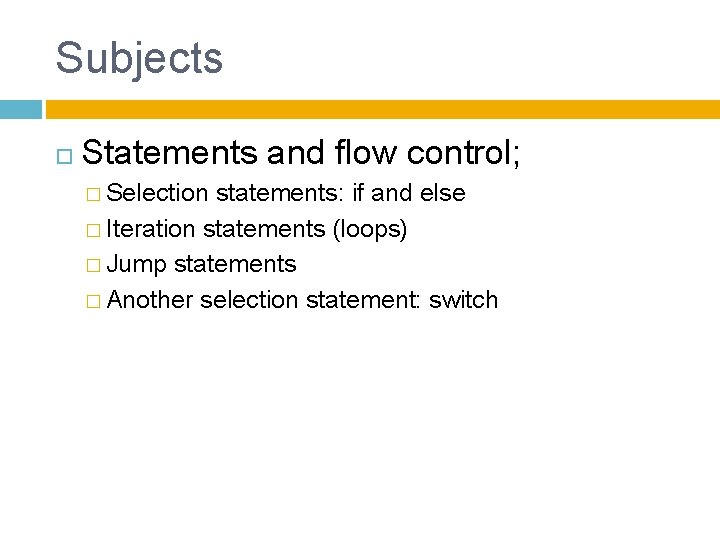 ALGORITMA PEMROGRAMAN 2 B M 3 STRUCTURE CONTROL