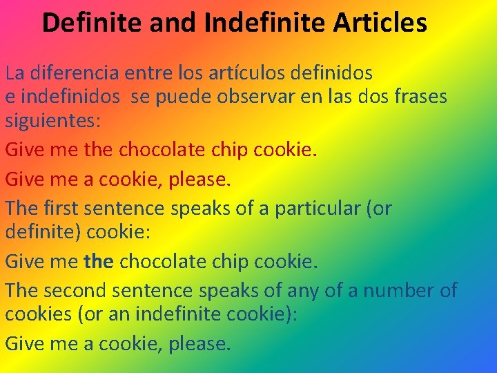 Personal Pronouns Definite and Indefinite Articles Claudia Berenice