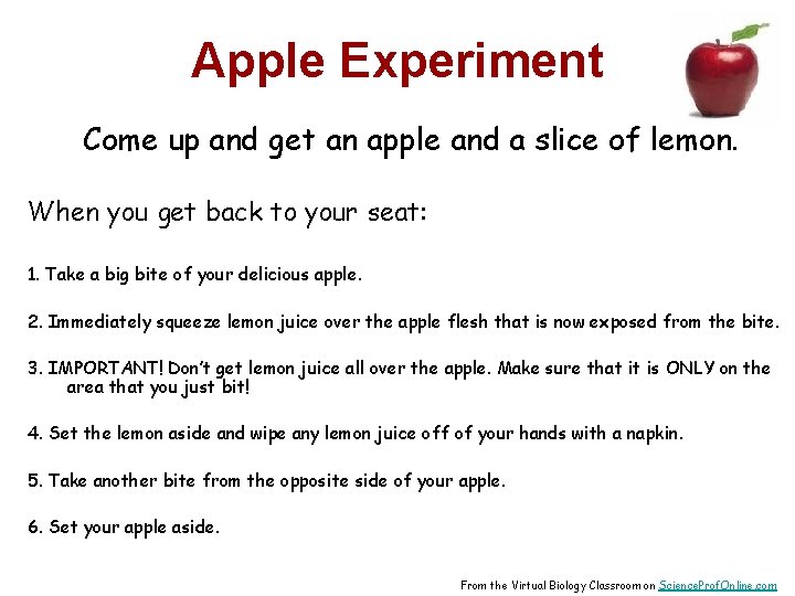 About Science Prof Online Power Point Resources Science