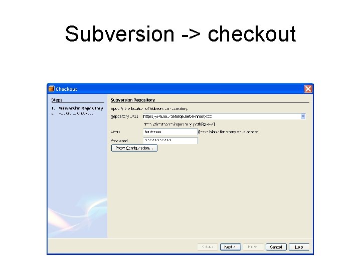Netbeans 5 5 version control cvs svn configuration