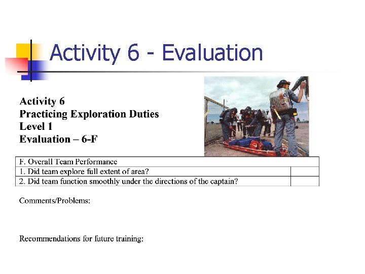 MINE RESCUE ACTIVITY BOOK Section IIb 1 n