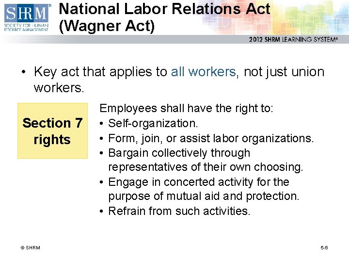 Module 5 Employee and Labor Relations 20 PHR