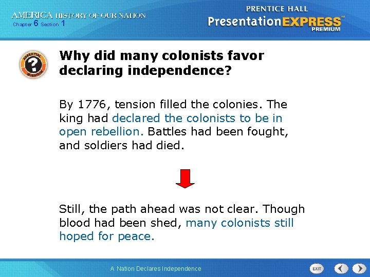 Chapter 6 Section 1 Objectives Find out how