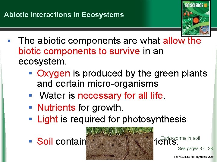 1 2 Ecosystems Each biome is divided into
