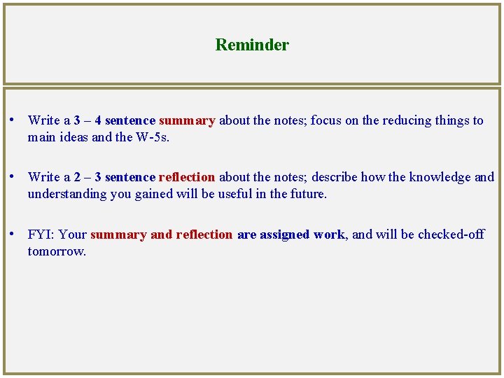 Unit Cornell Notes THE COLD WAR Table of