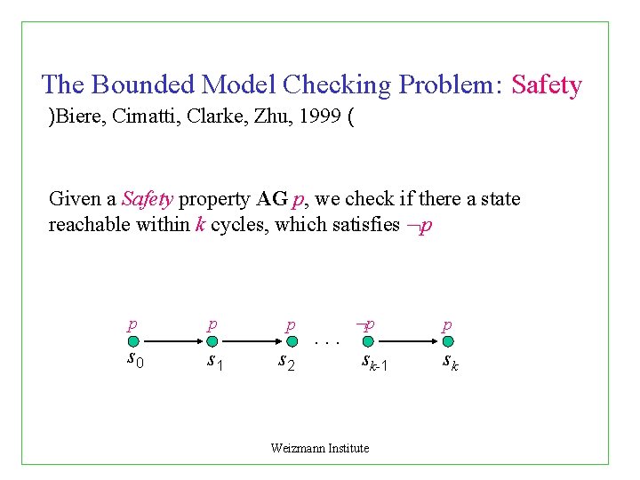 Tuning SATcheckers for Bounded ModelChecking A bounded guided