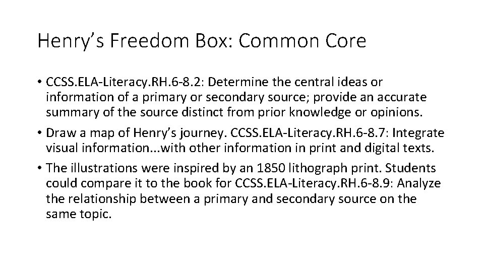 Using Picture Books for HigherOrder Thinking Jennifer Geer