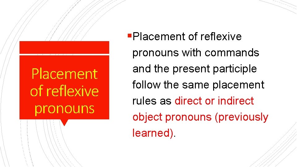 Otros Usos de los verbos reflexivos Autntico 3