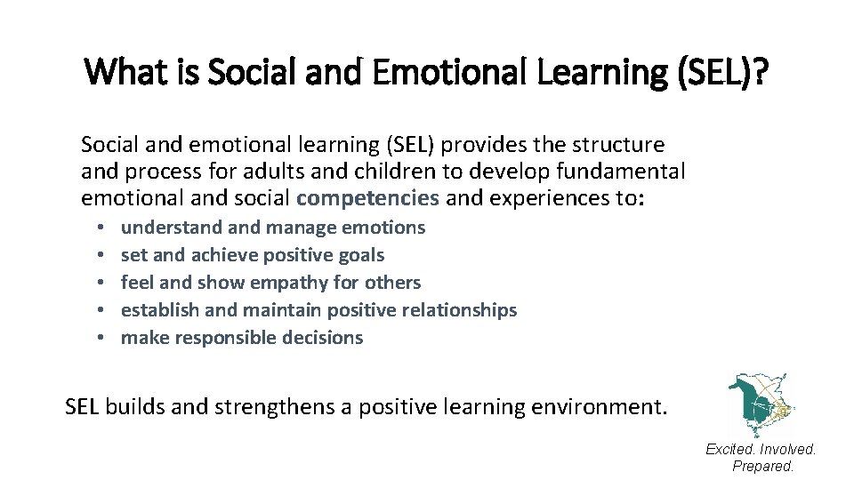 Social and Emotional Learning for Parents Developed by