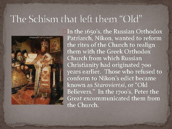 Russian Old Believers of the Kenai Peninsula By