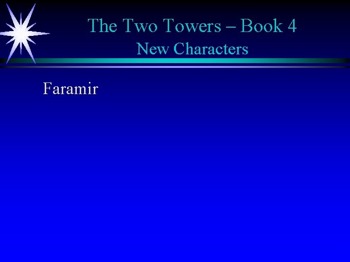 Lord of the Ring The Two Towers BOOK