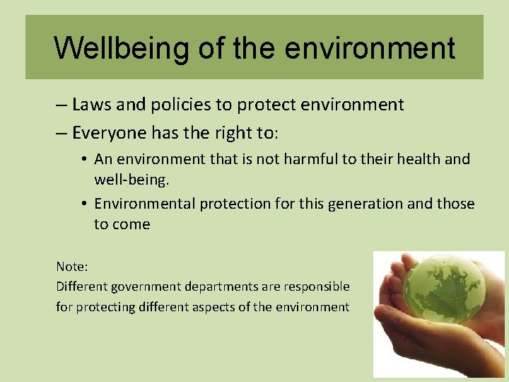 Unit 17 Health social and environmental responsibility Wellbeing