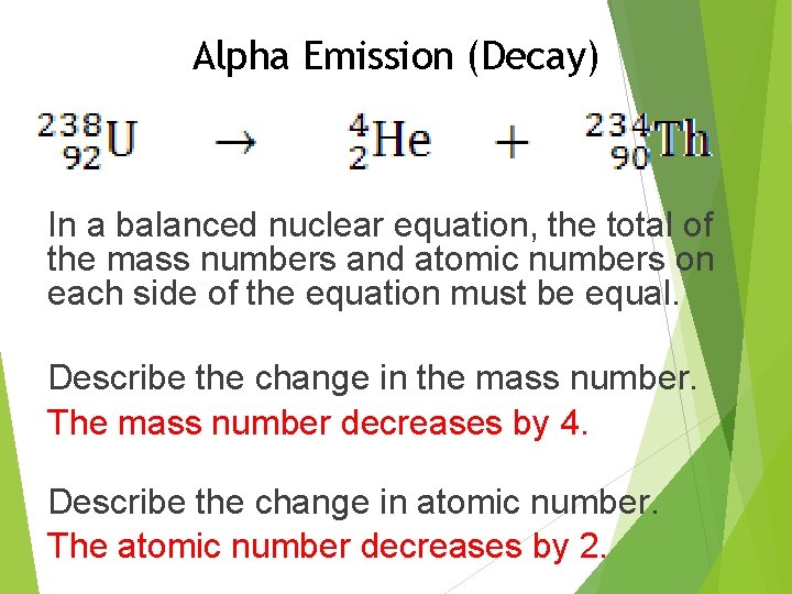 Nuclear Chemistry Radioactivity The process by which materials