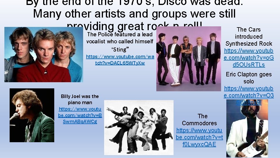 History of RockNRoll Part 5 By the end