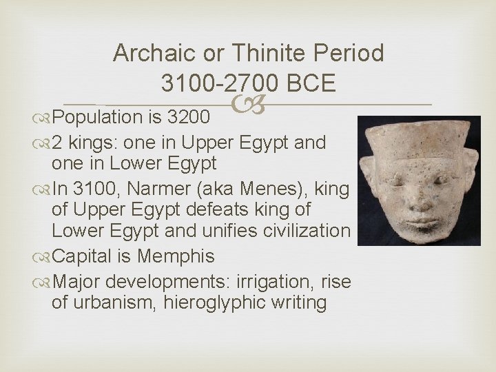 Egypt Historical Overview Timeline Breakdown 6 main historical