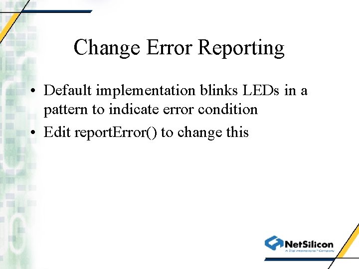 NETOS Bootloader Overview Requirements How to Build How