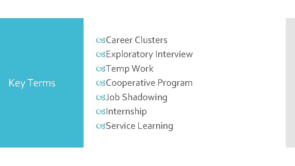 Chapter 3 1 Exploring Careers Before you Read