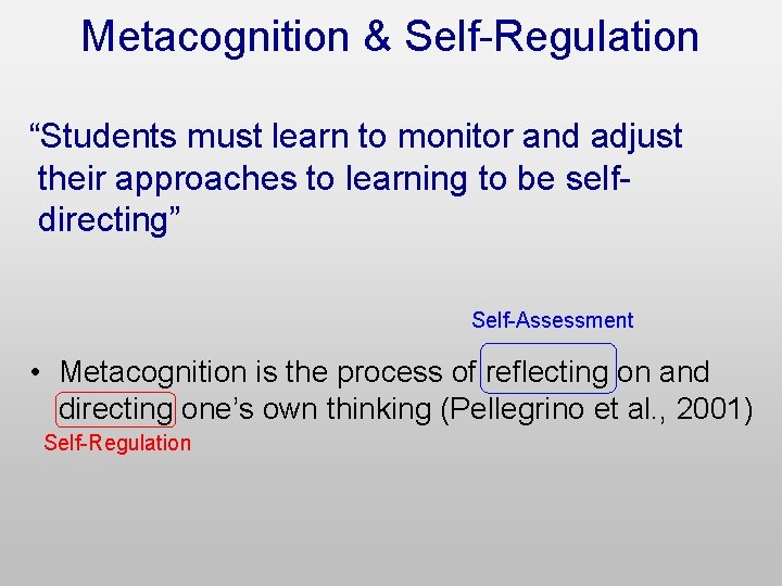 Seven Research Based Principles 1 Prior knowledge can