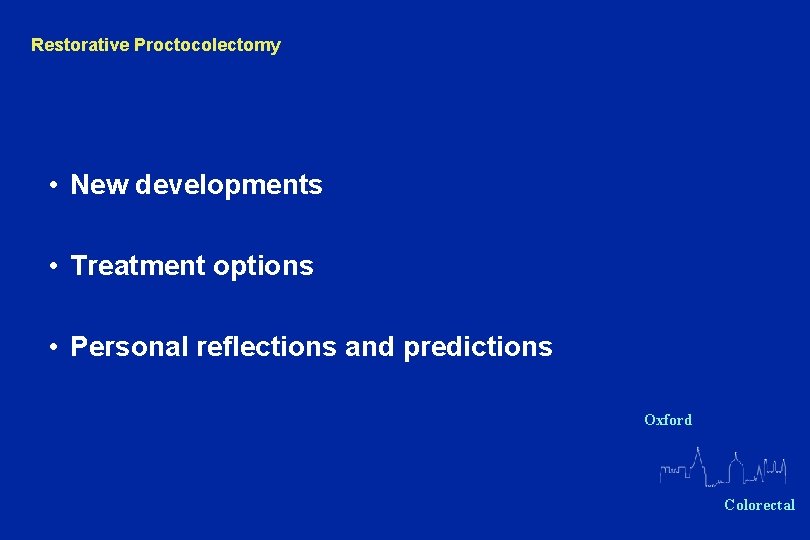 Restorative Proctocolectomy Kangaroo Club Information Day Bruce George