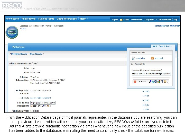 My EBSCOhost Tutorial support ebsco com Welcome to